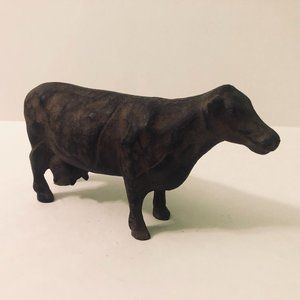 Other | Vintage Cast Iron Cow 65 Inch Long Dairy Cow Farm Animal Figure ...